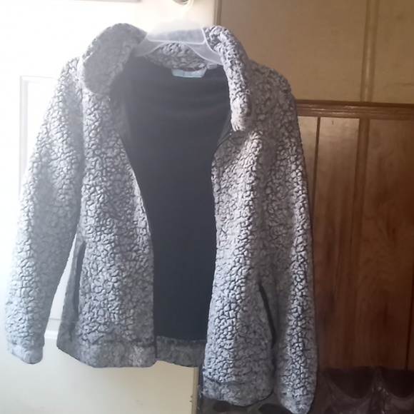 Free Country | Jackets & Coats | Free Country Small Gray And Black ...